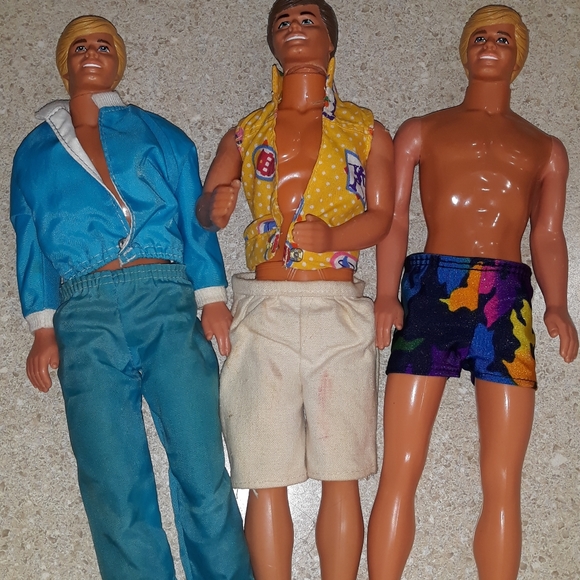 Mattel | Toys | Vintage Ken Dolls 3 Pkg | Poshmark